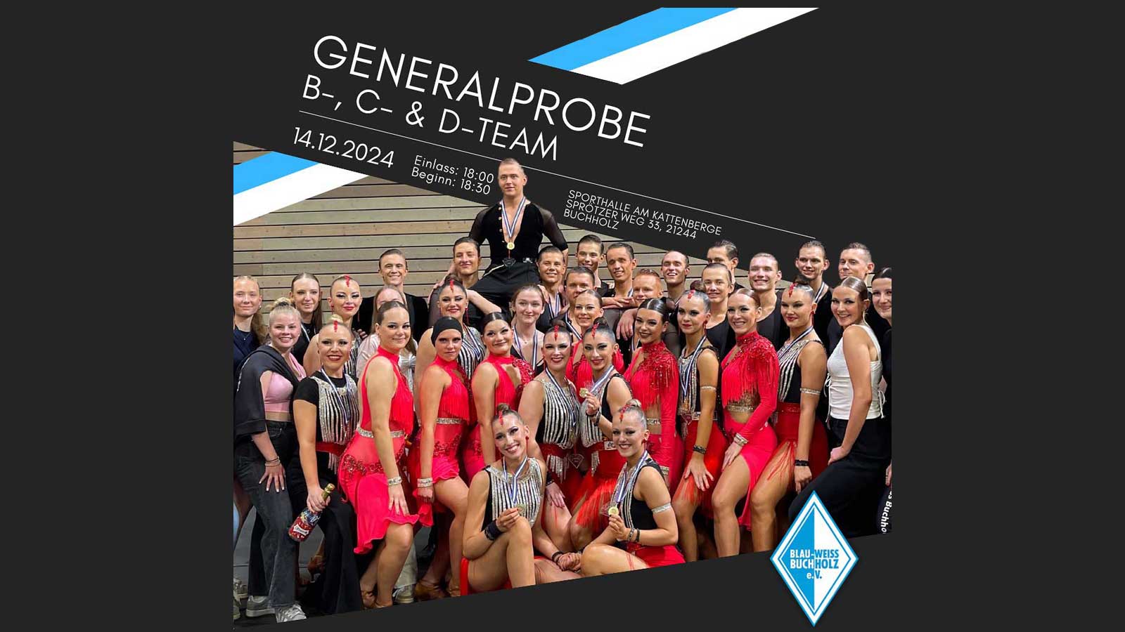 Große Generalprobe der Blau-Weiss Teams B, C &.D - Blau-Weiss Buchholz e.V.